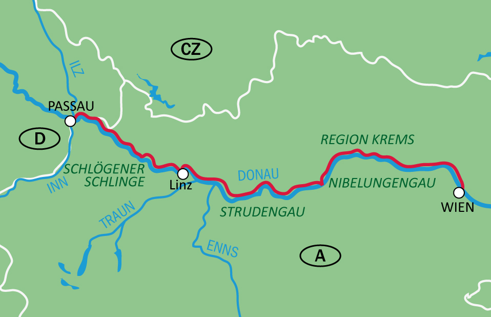 Delícias do Danúbio - Cicloturismo de Passau a Viena